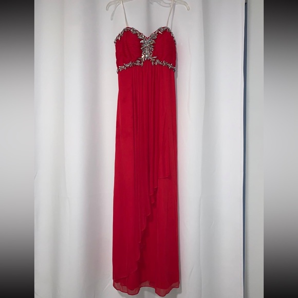 Macy's | Dresses | Red Prom Dress | Poshmark
